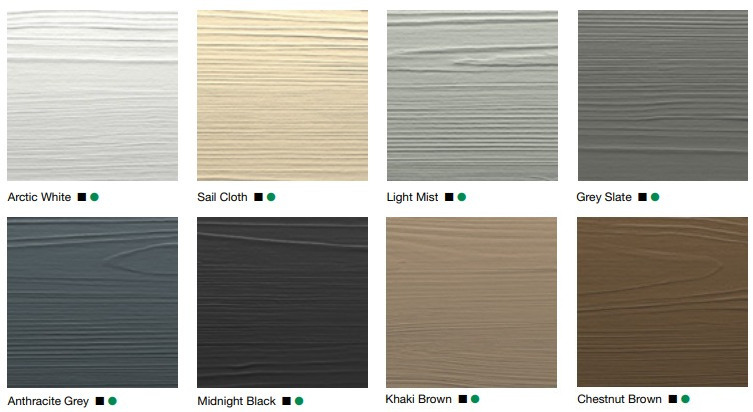 Hardie VL Plank | Cedar Texture Fibre Cement Cladding | 11mm x 214mm x ...